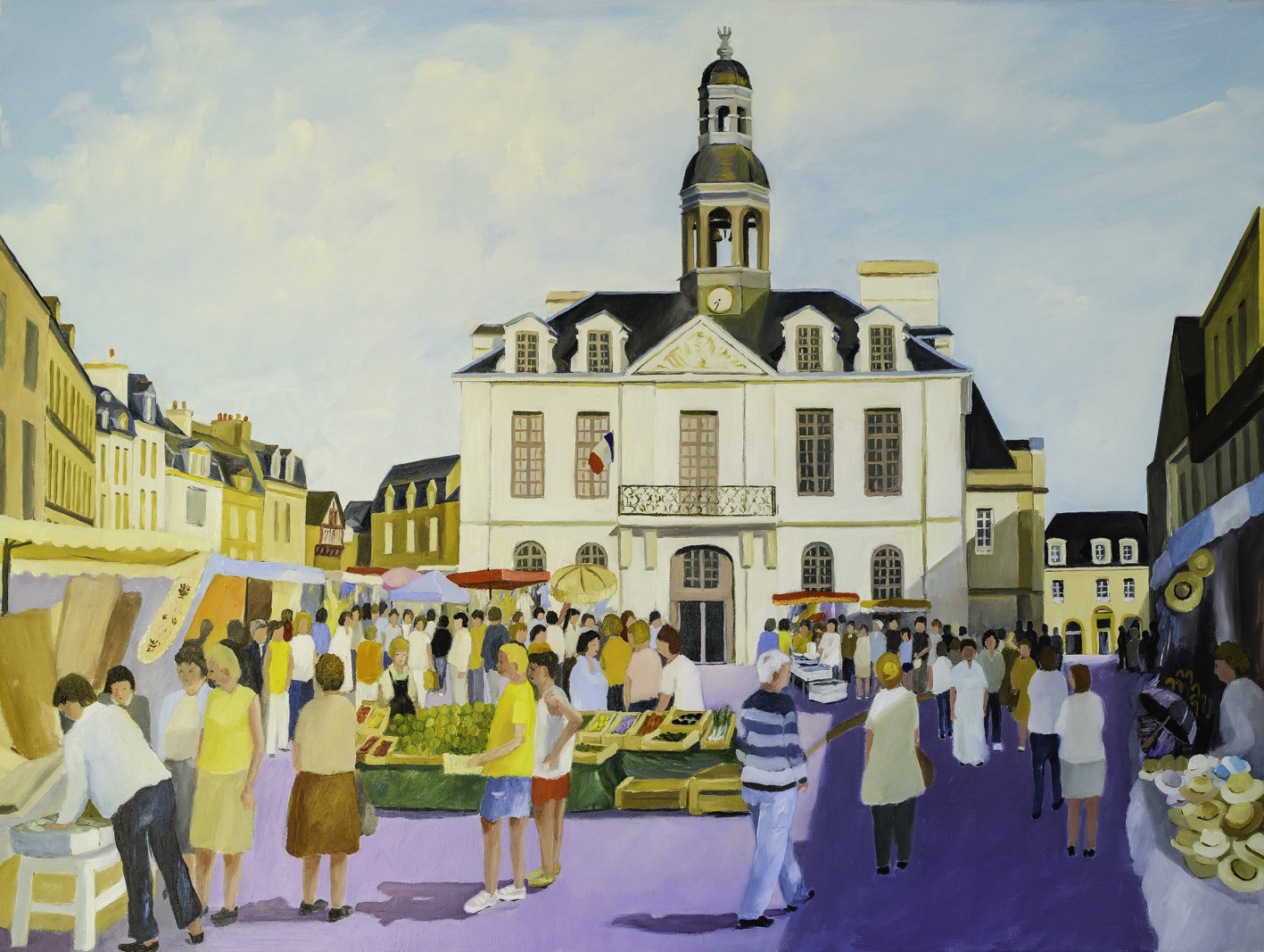 Jour de marché à Auray